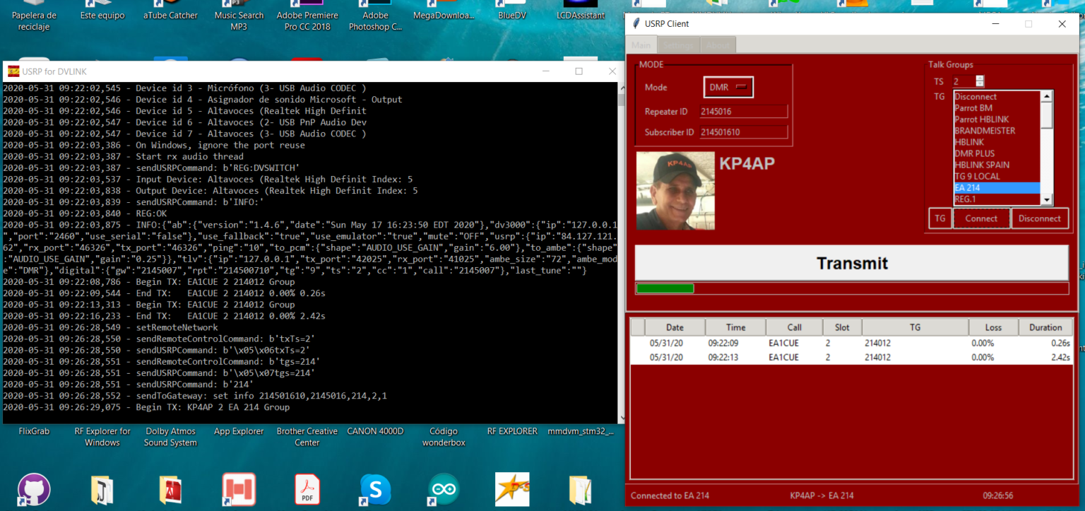 Nueva Version USRP_Client para tu DVSwitch en PC-Windows. – …:::: EA5GVK DMR
